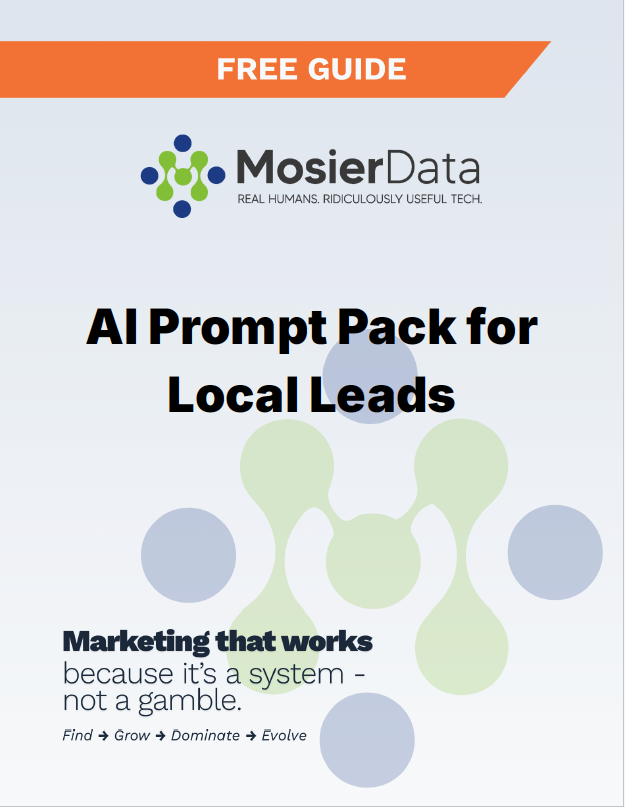 AI Prompt Pack For Local Leads - MosierData - Smarter Web, Marketing & AI
